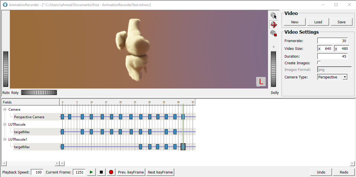 Example 9: Creating Dynamic 3D Animations using AnimationRecorder