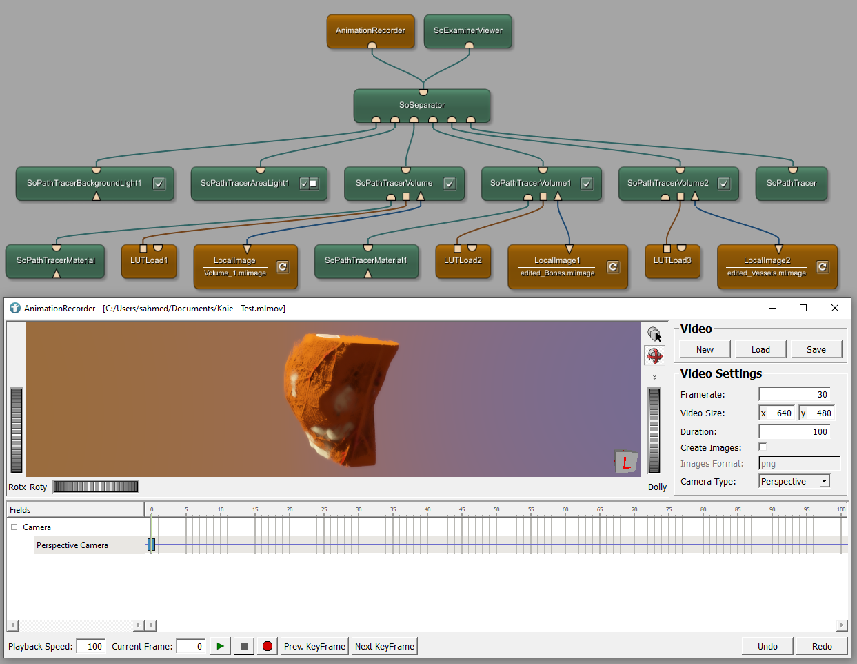 Example 9: Creating Dynamic 3D Animations using AnimationRecorder